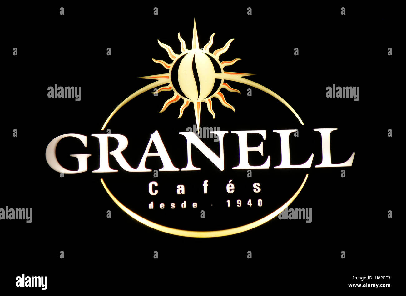 das Logo der Marke "Granell", Berlin Stock Photo - Alamy