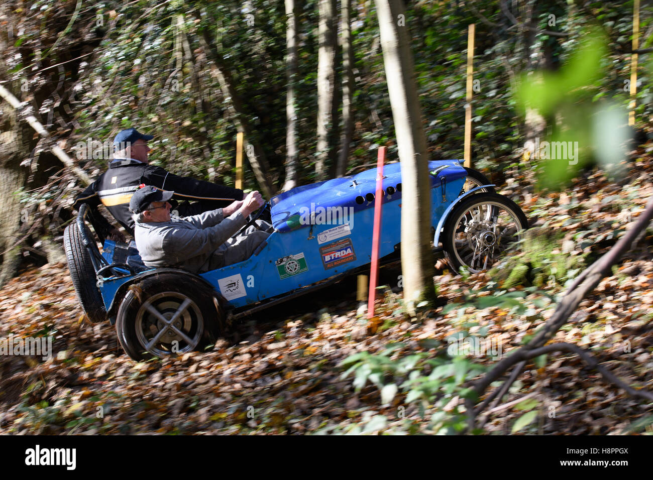 A sporting trials car taking part in the Roy Fedden Sporting Trial in ...