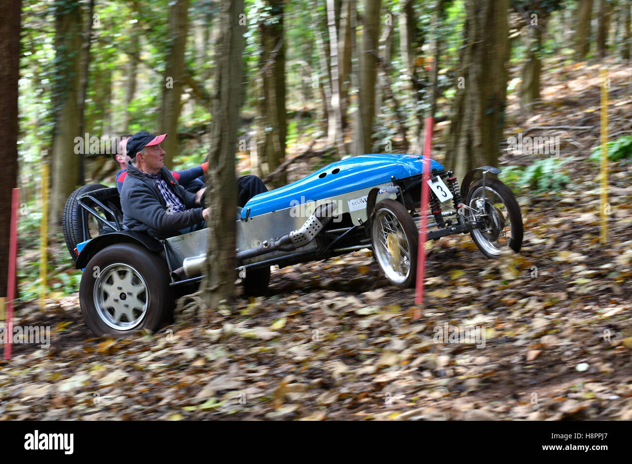 A sporting trials car taking part in the Roy Fedden Sporting Trial in ...