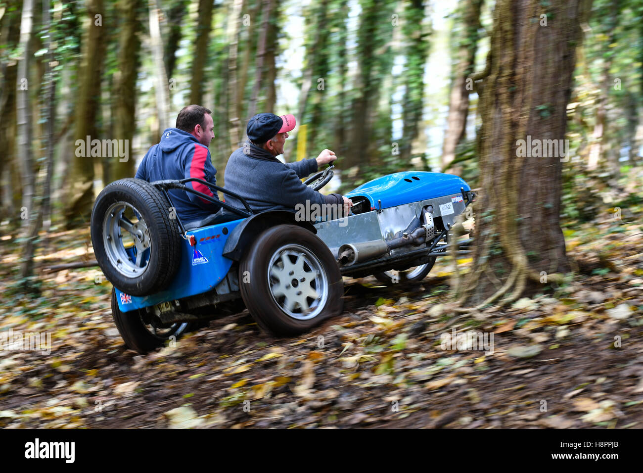 A sporting trials car taking part in the Roy Fedden Sporting Trial in ...