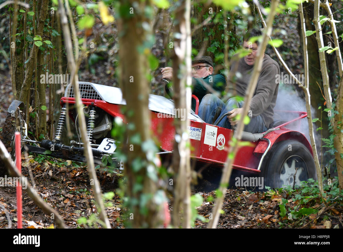 A sporting trials car taking part in the Roy Fedden Sporting Trial in ...