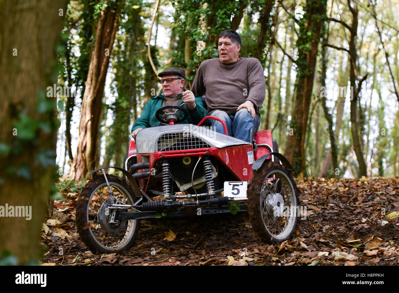 A sporting trials car taking part in the Roy Fedden Sporting Trial in ...