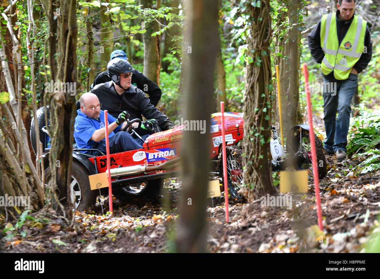 A sporting trials car taking part in the Roy Fedden Sporting Trial in ...
