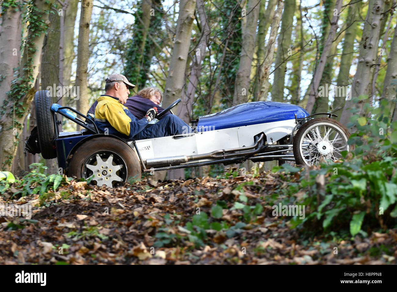 A sporting trials car taking part in the Roy Fedden Sporting Trial in ...