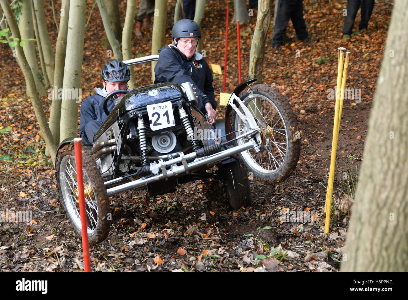 A sporting trials car taking part in the Roy Fedden Sporting Trial in ...