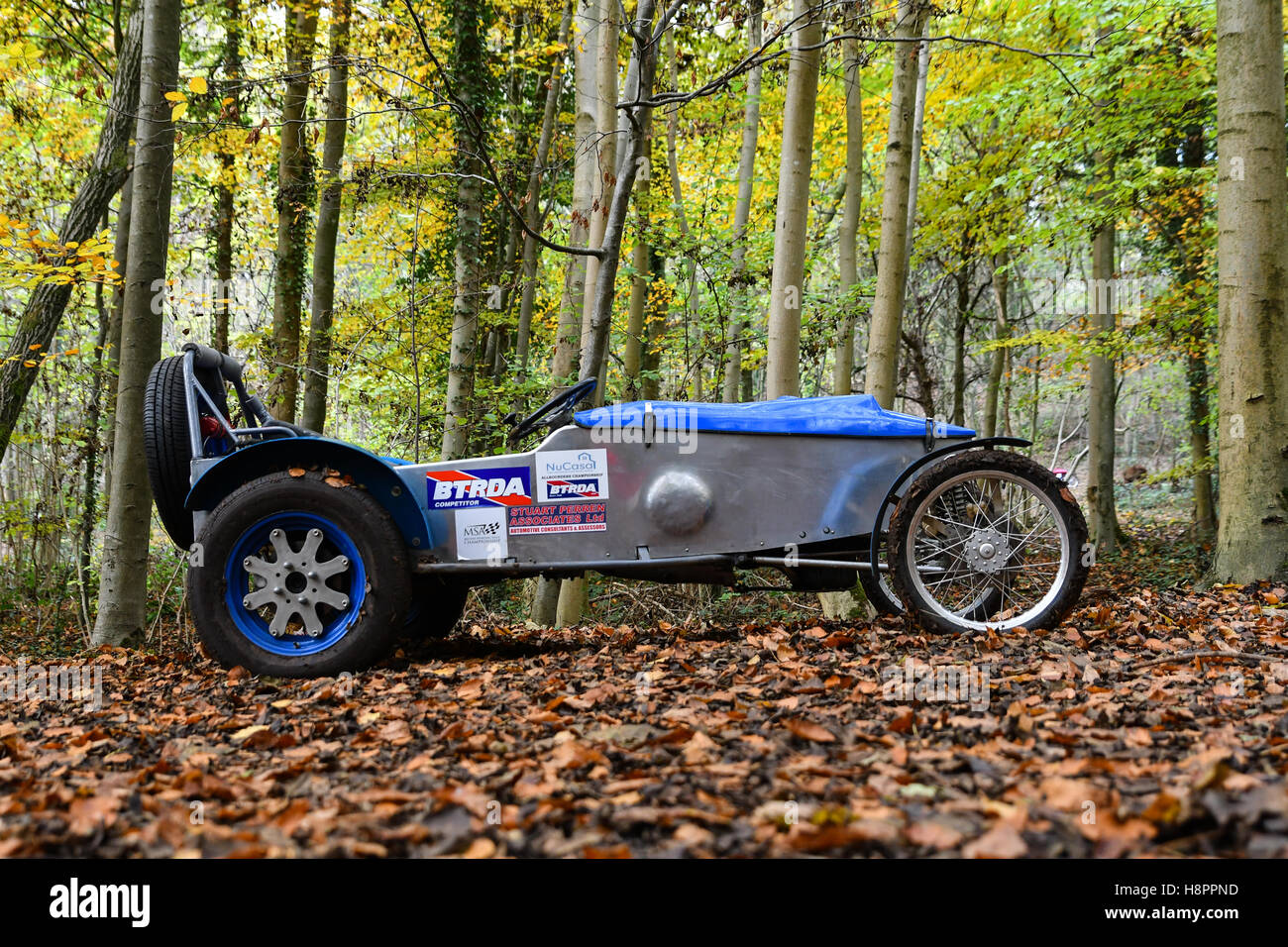 A sporting trials car taking part in the Roy Fedden Sporting Trial in ...