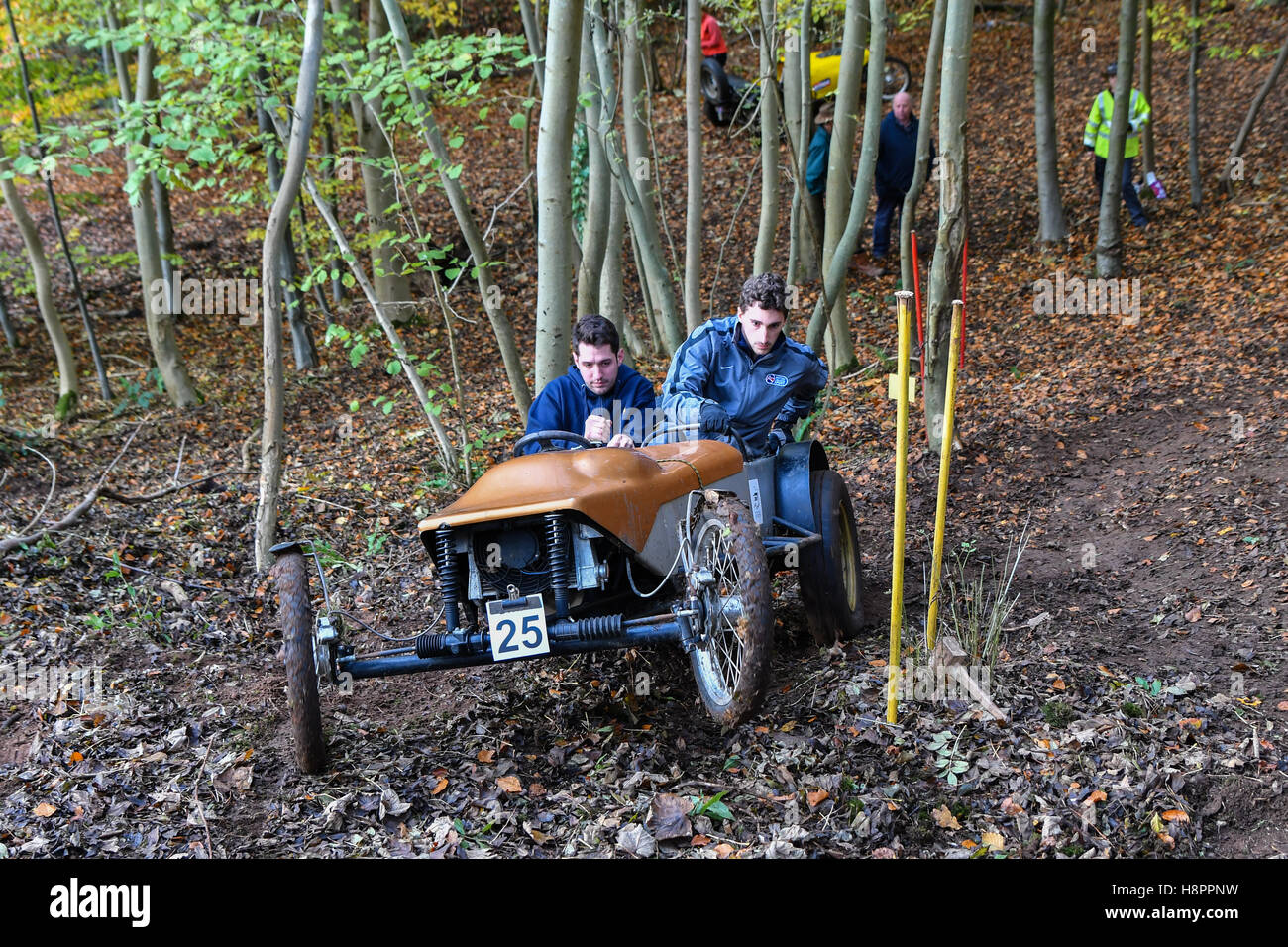 A sporting trials car taking part in the Roy Fedden Sporting Trial in ...