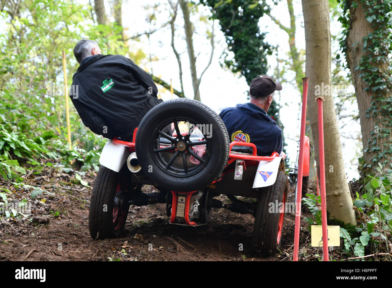 A sporting trials car taking part in the Roy Fedden Sporting Trial in ...