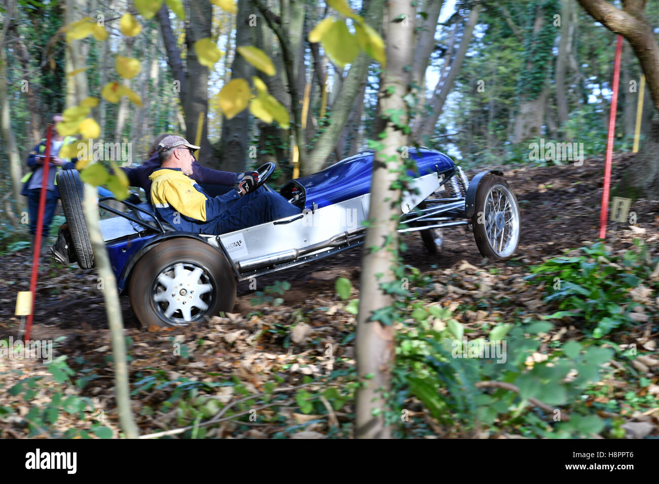A sporting trials car taking part in the Roy Fedden Sporting Trial in ...