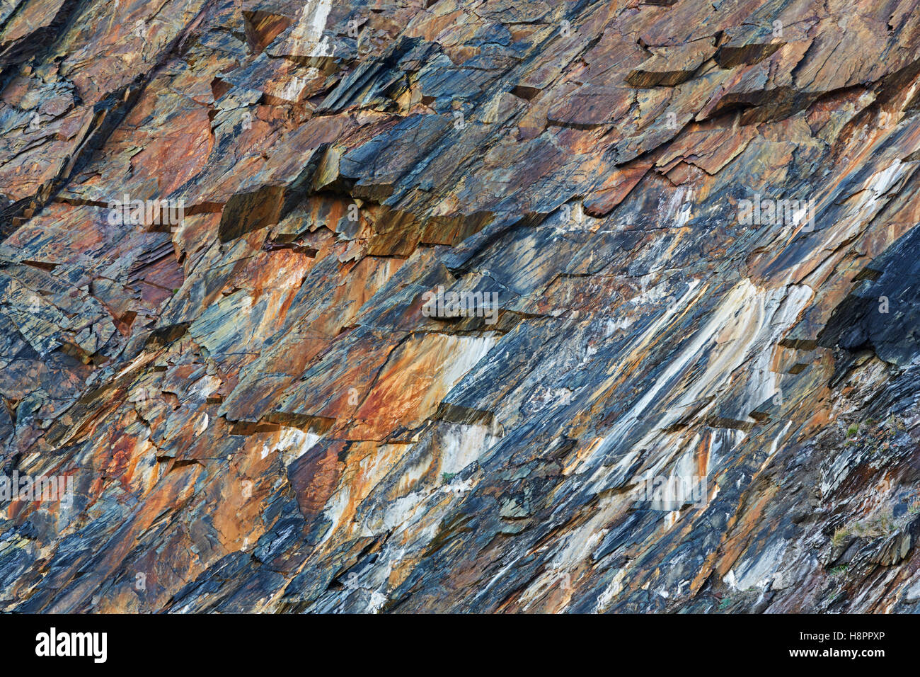 Rock face detail Stock Photo - Alamy