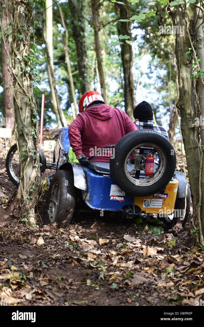 A sporting trials car taking part in the Roy Fedden Sporting Trial in ...
