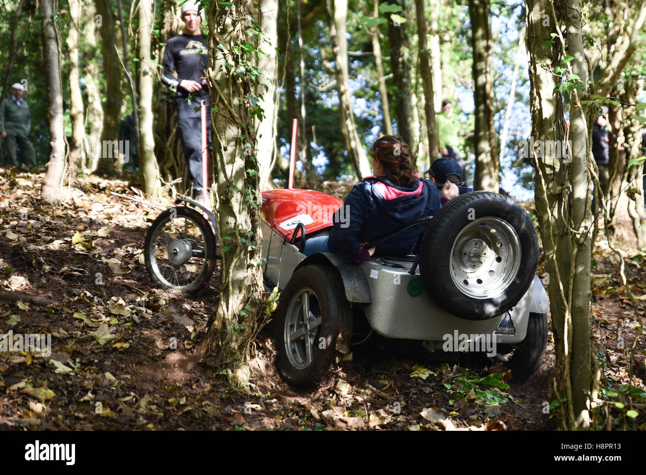 A sporting trials car taking part in the Roy Fedden Sporting Trial in ...