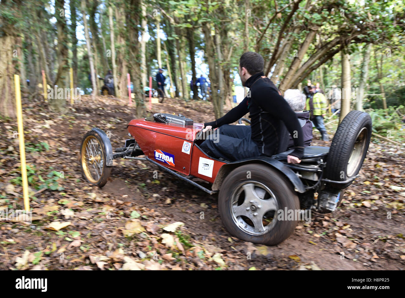 A sporting trials car taking part in the Roy Fedden Sporting Trial in ...
