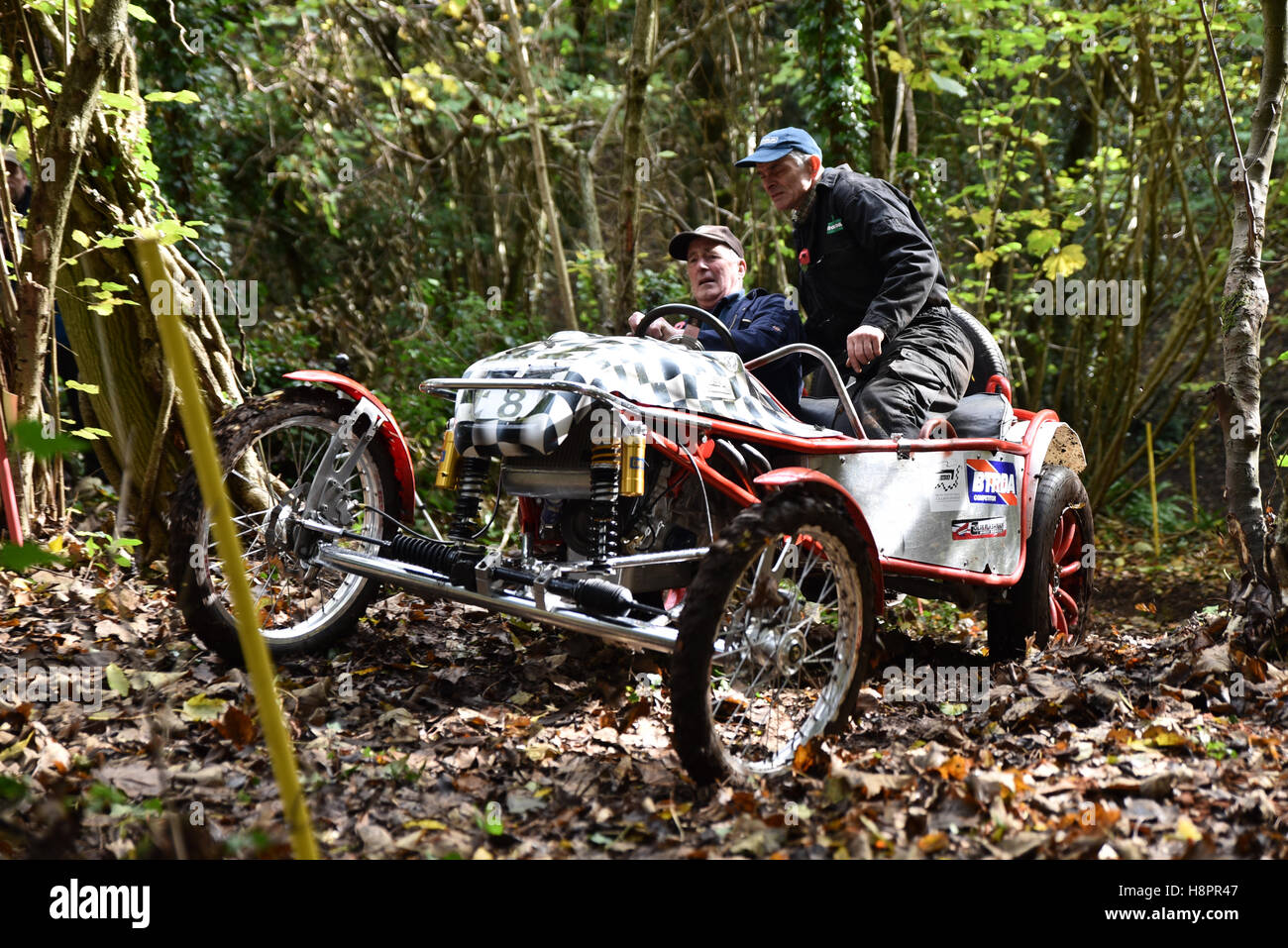 A sporting trials car taking part in the Roy Fedden Sporting Trial in ...