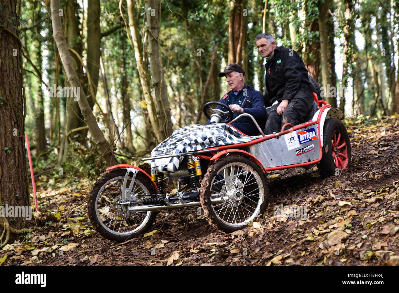 A sporting trials car taking part in the Roy Fedden Sporting Trial in ...