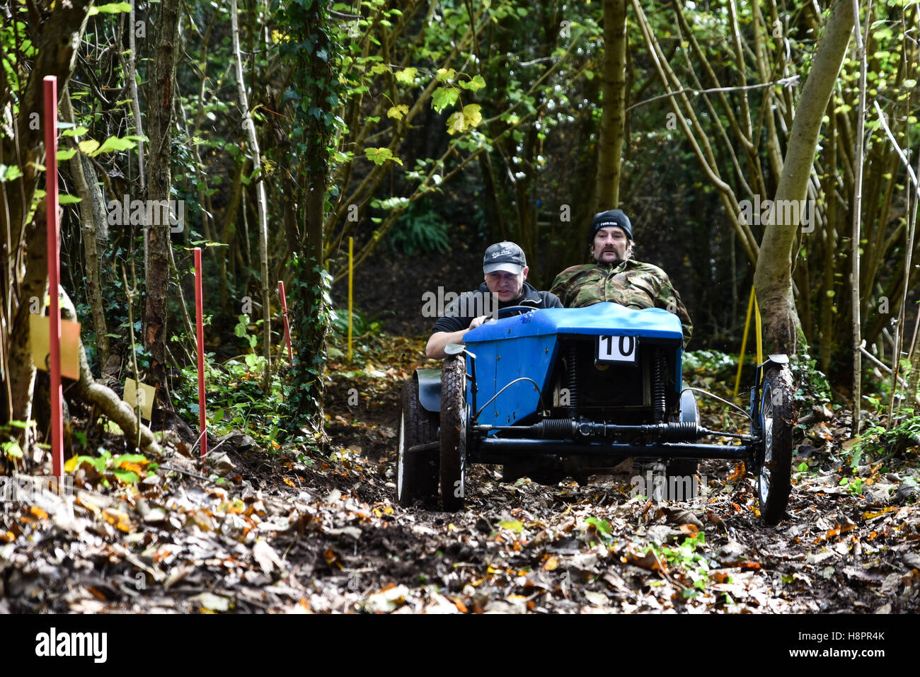 A sporting trials car taking part in the Roy Fedden Sporting Trial in ...