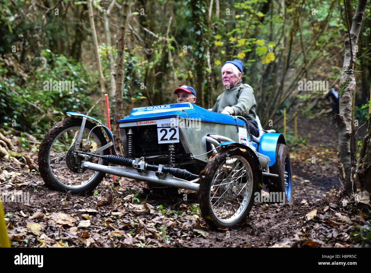 A sporting trials car taking part in the Roy Fedden Sporting Trial in ...