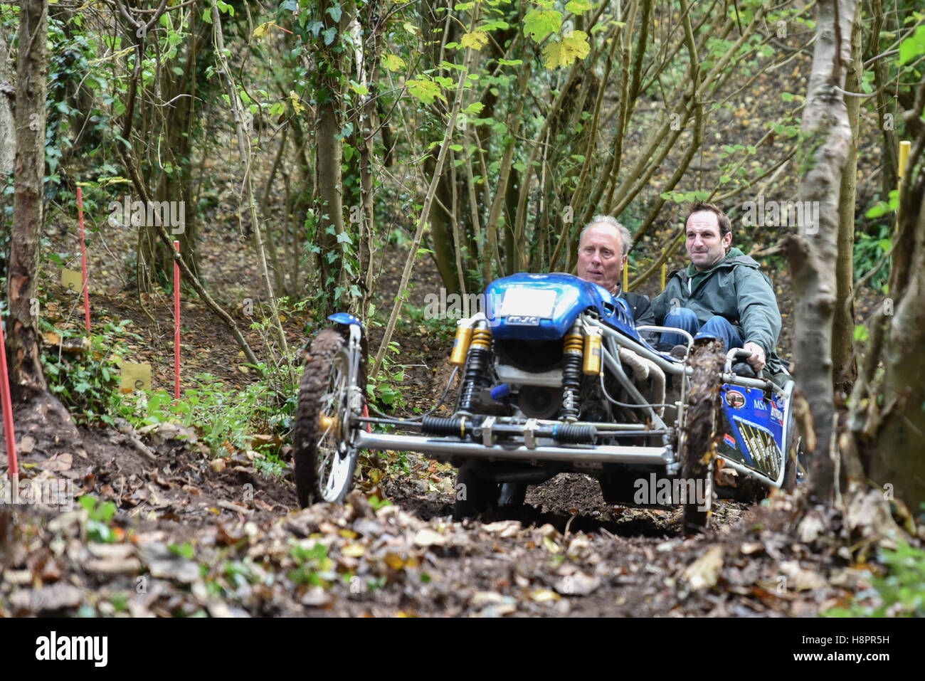 A sporting trials car taking part in the Roy Fedden Sporting Trial in ...