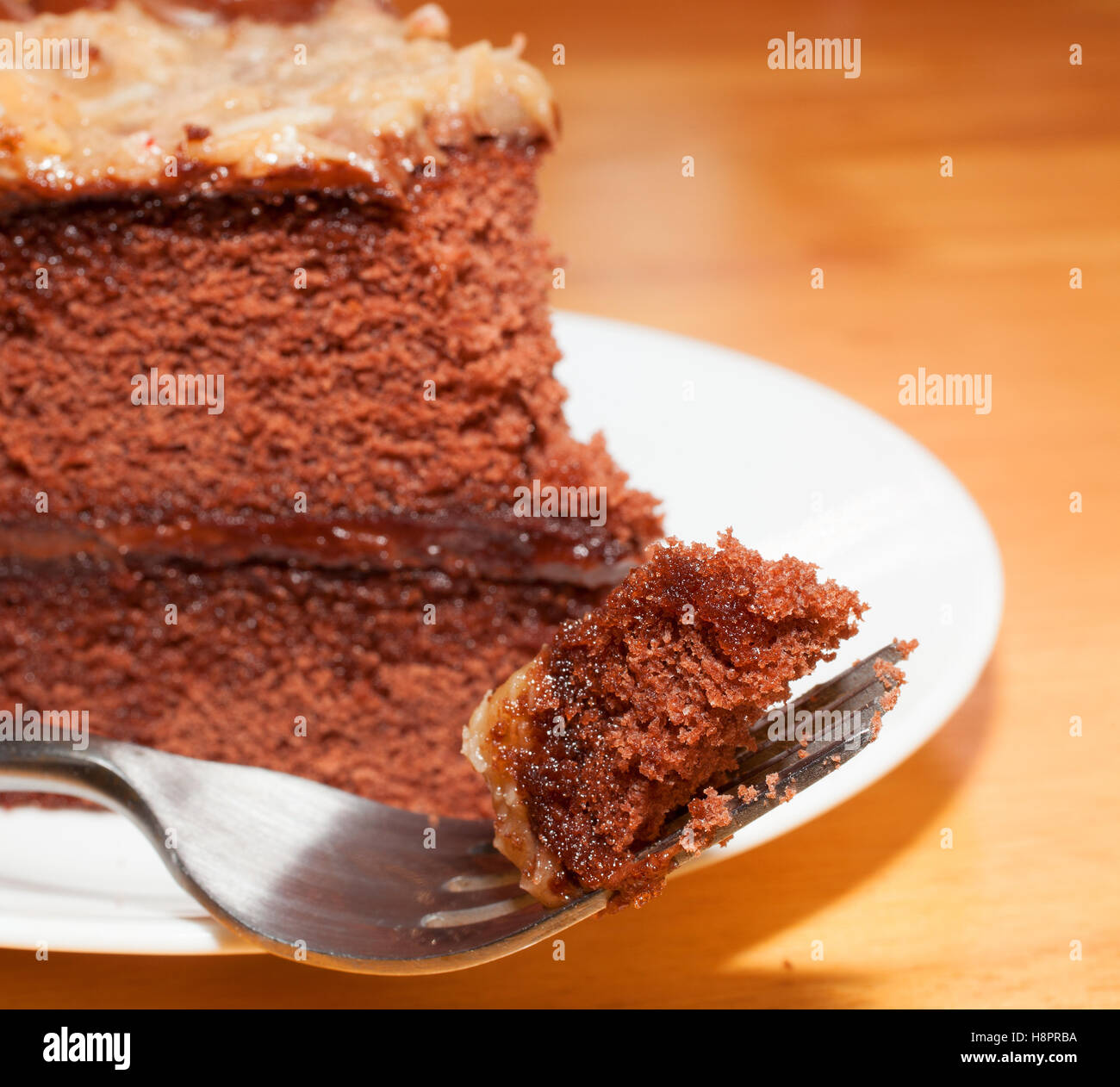 One bite cake hi-res stock photography and images - Alamy