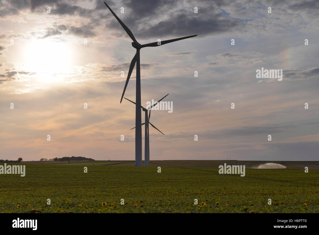 Wind power generators hi-res stock photography and images - Alamy