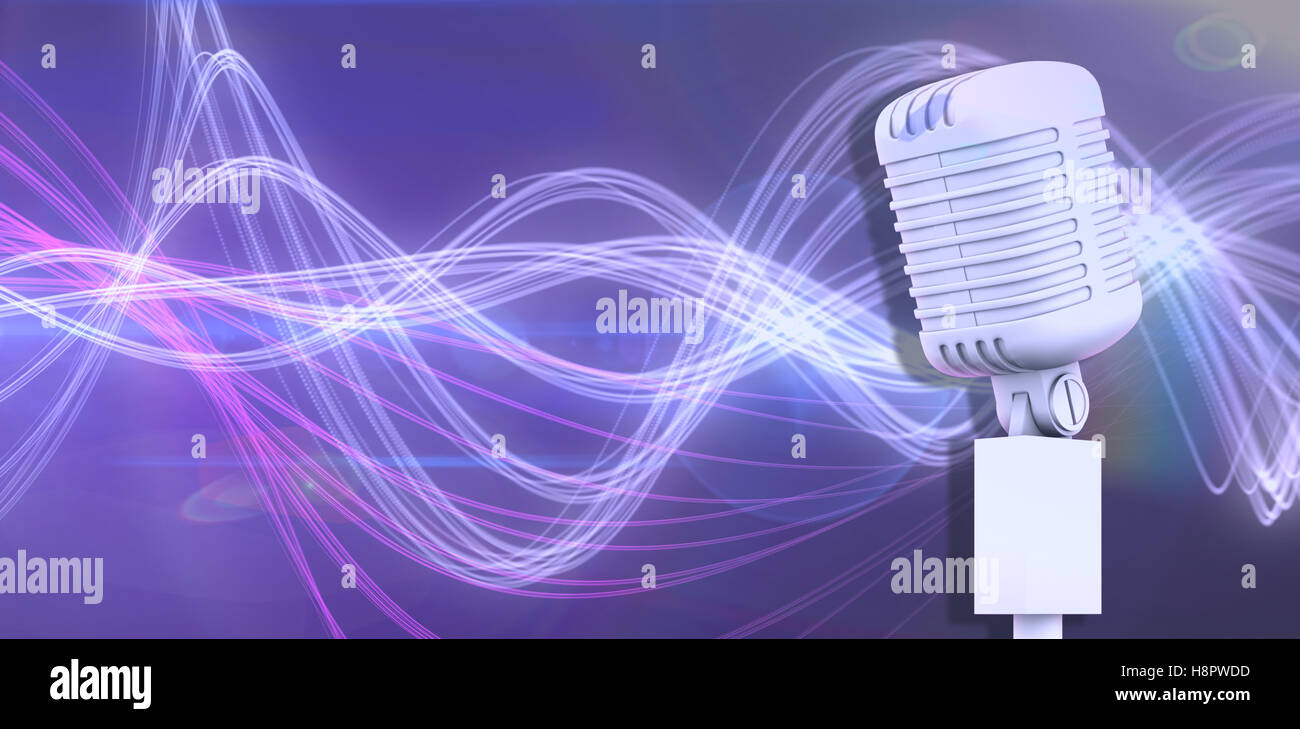 Microphone shape hi-res stock photography and images - Alamy