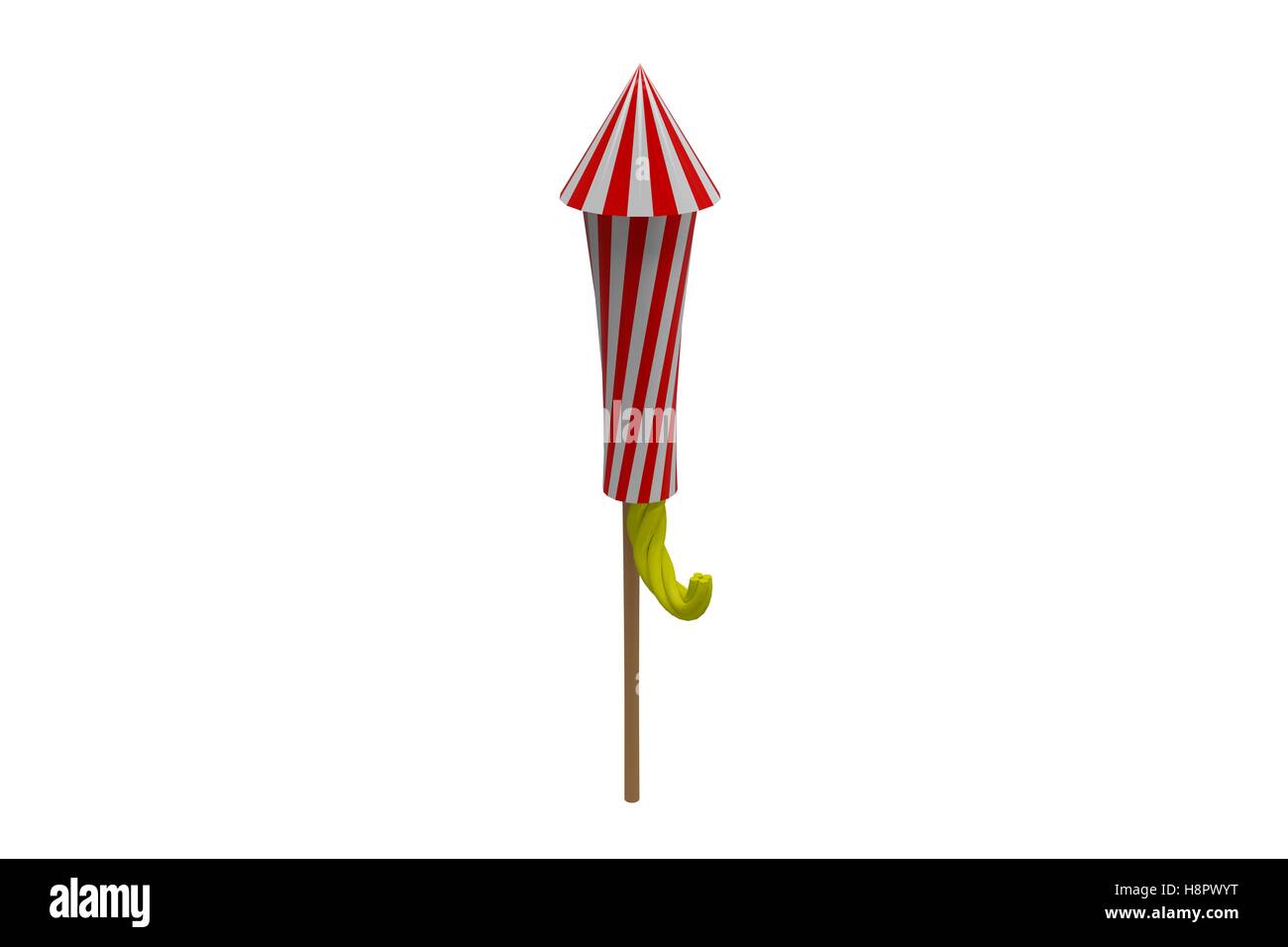 Firework Rocket Real