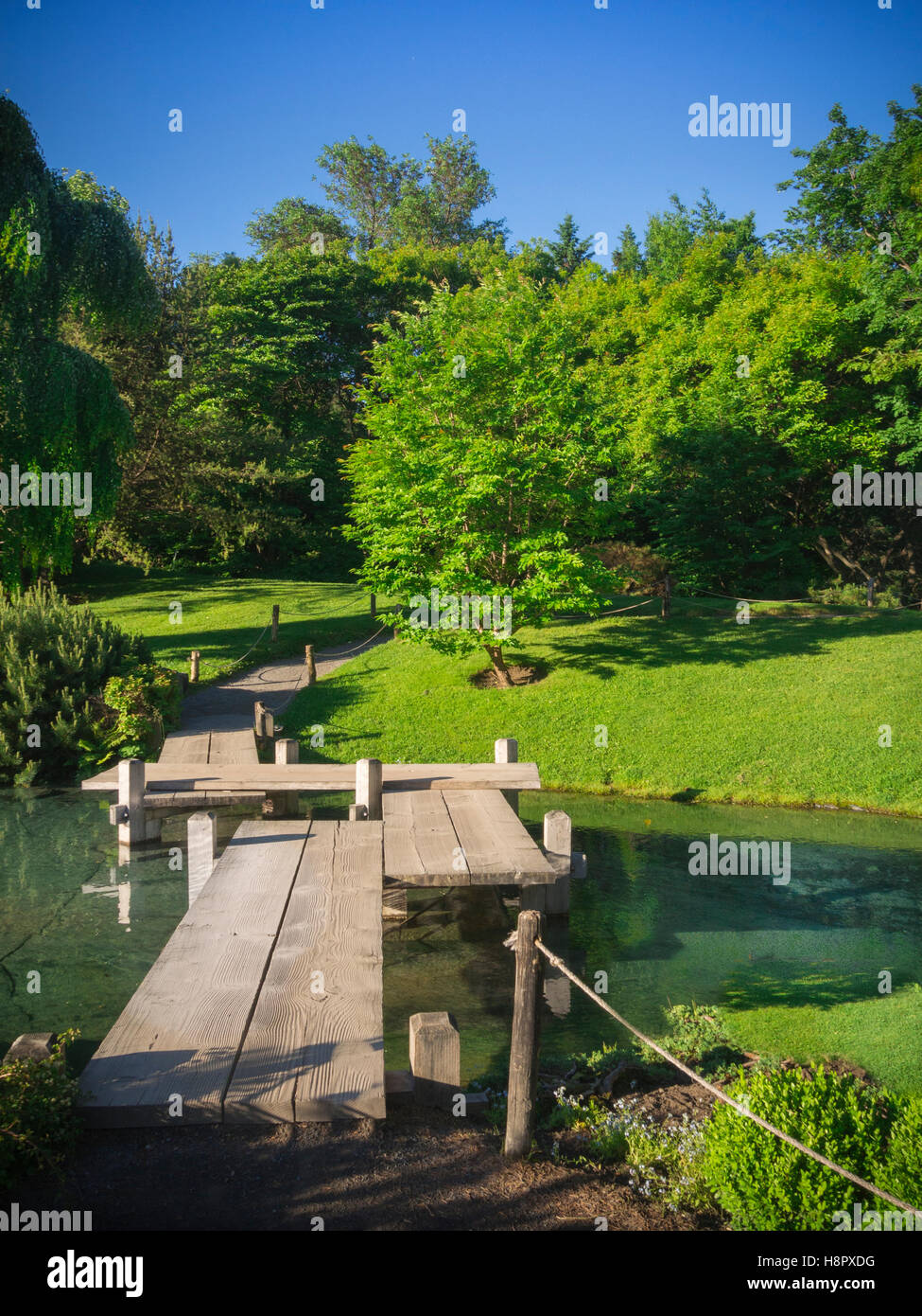 Botanical Garden of Montreal Stock Photo - Alamy