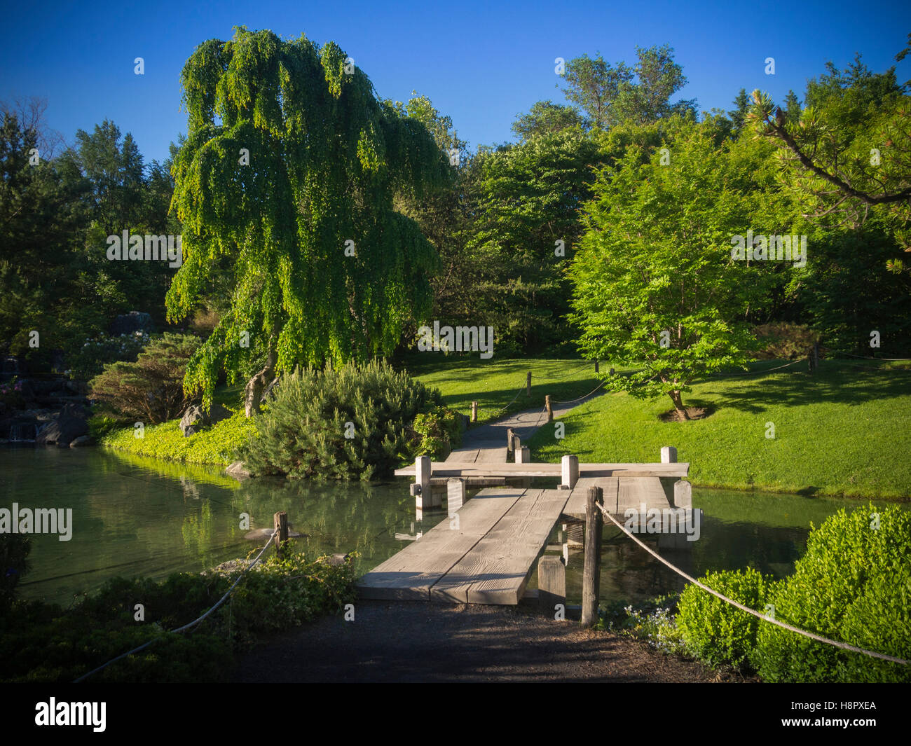 Botanical Garden of Montreal Stock Photo - Alamy