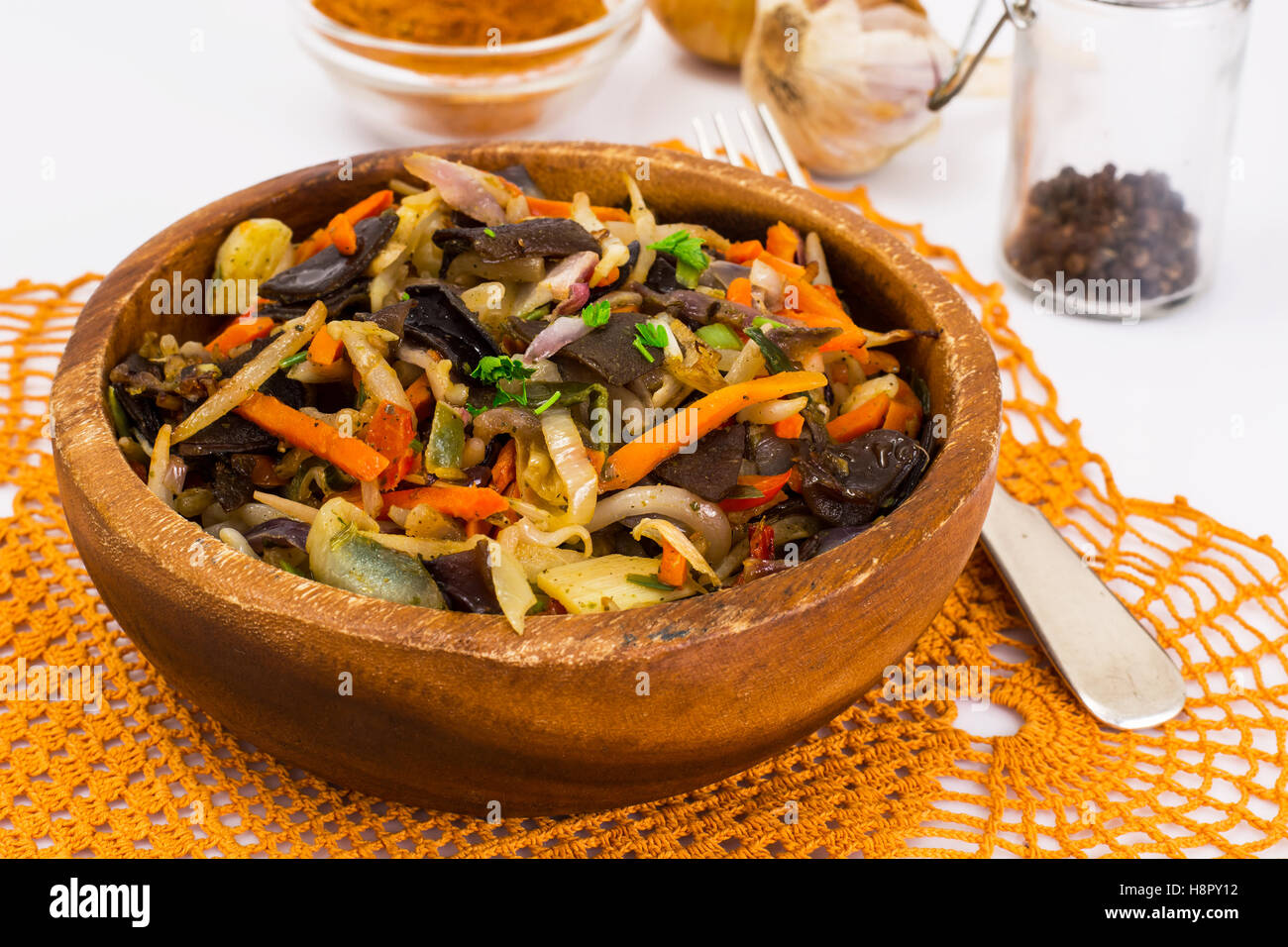 Chinese vegetable stew paprika hi-res stock photography and images - Alamy