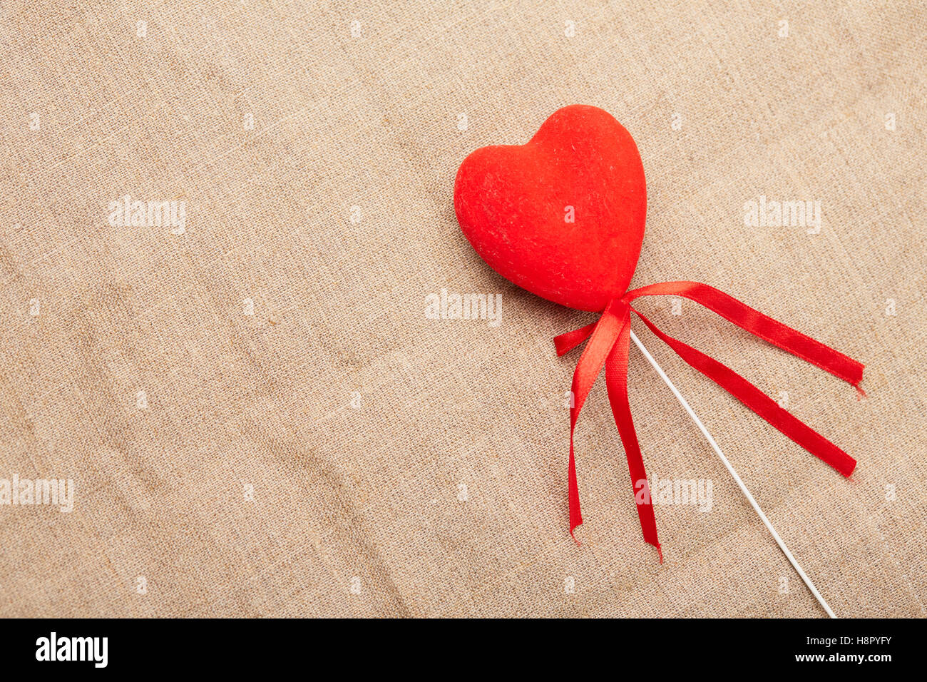 Heart on stick hi-res stock photography and images - Alamy