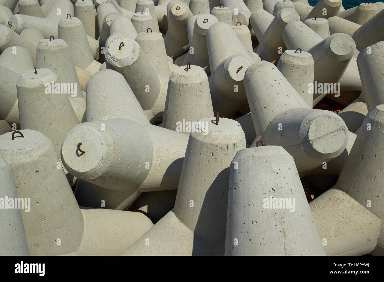 Tetrapods structure hi-res stock photography and images - Alamy