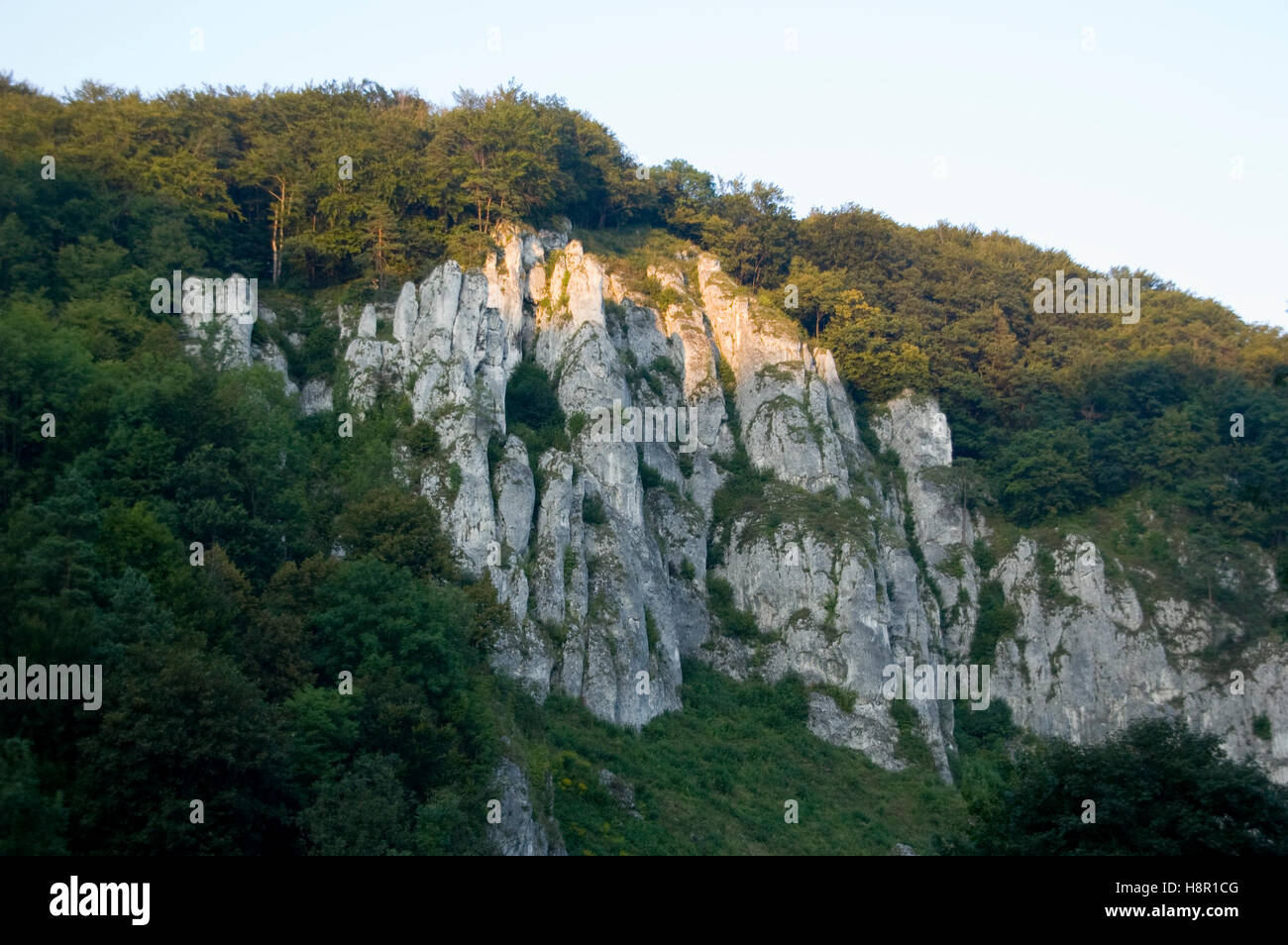 ojcowski national park near cracow in poland Stock Photo - Alamy