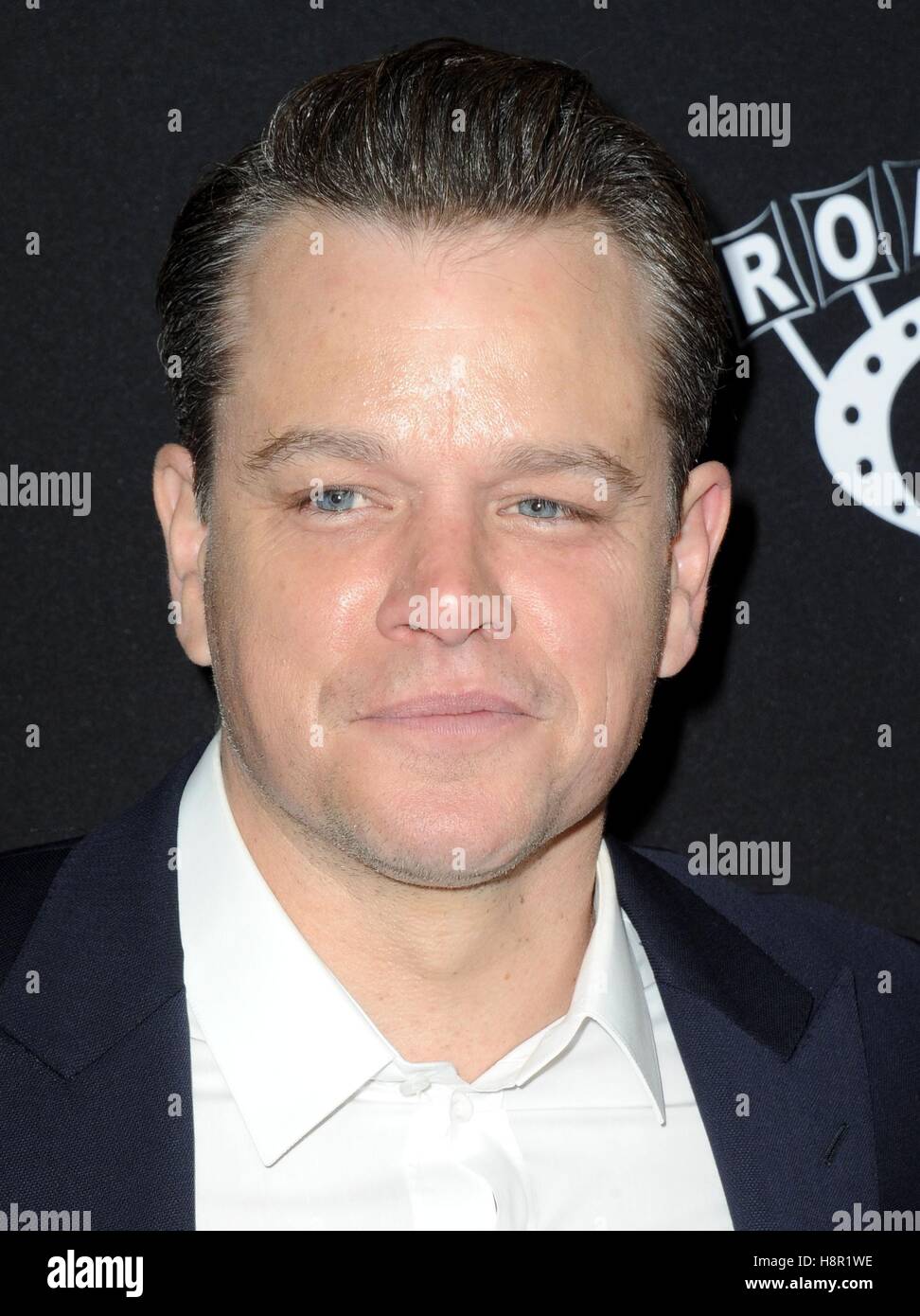 Los Angeles, CA, USA. 14th Nov, 2016. Matt Damon at arrivals for ...
