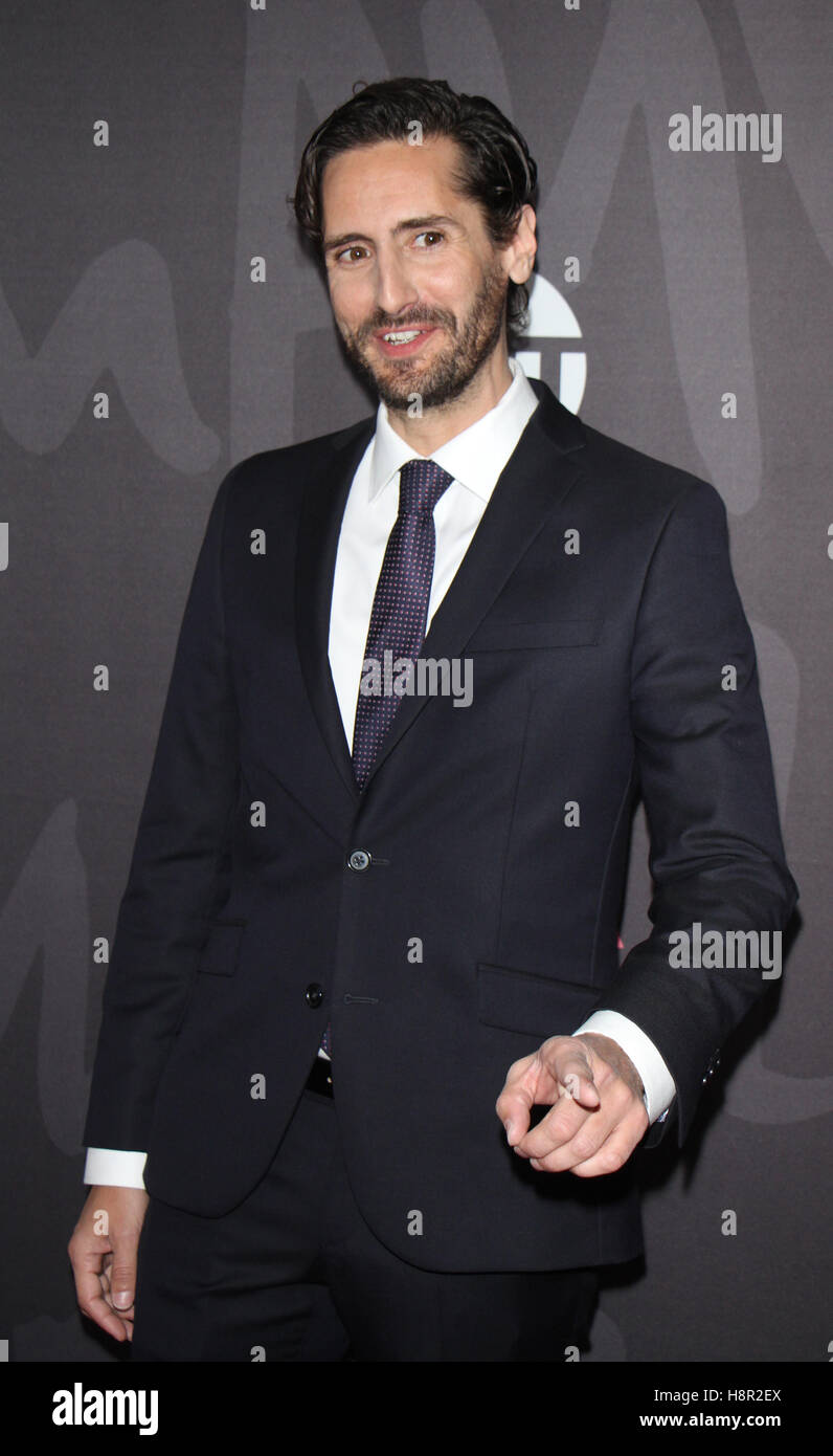 New York, USA. 14th November 2016. Juan Diego Botto at TNT's Good ...