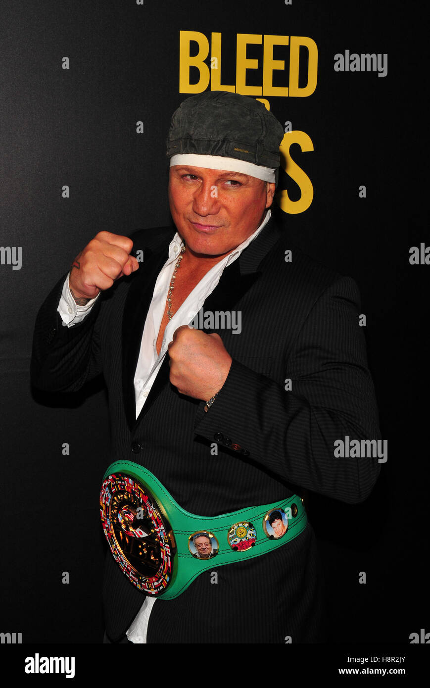 New York, USA. 14th November 2016.: Vinny Paz attends as Open Road with ...