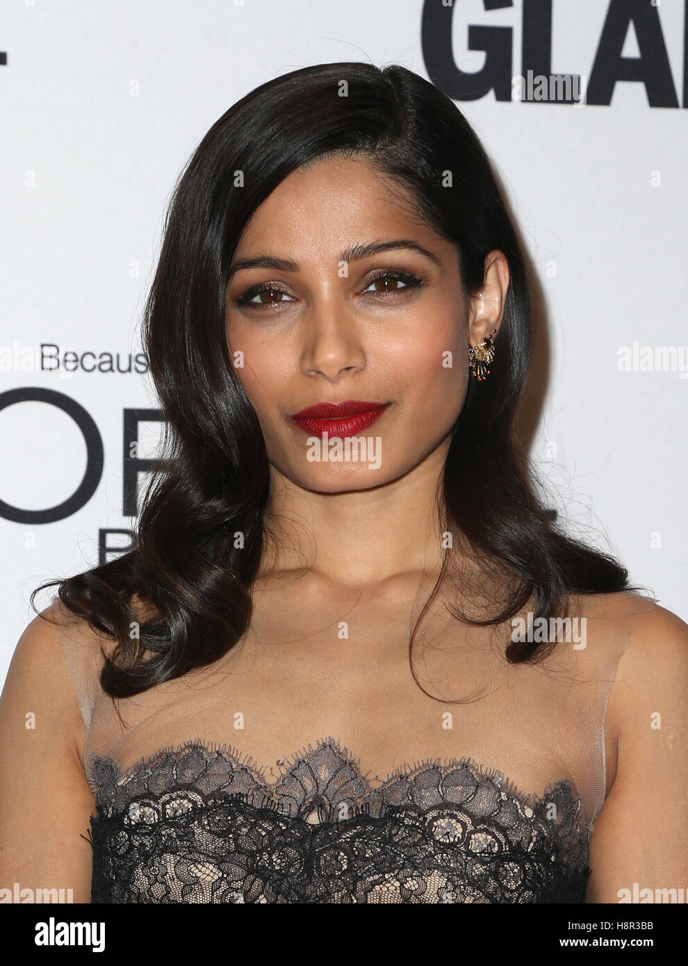 Los Angeles, Ca, USA. 14th Nov, 2016. Freida Pinto at Glamour's Women ...