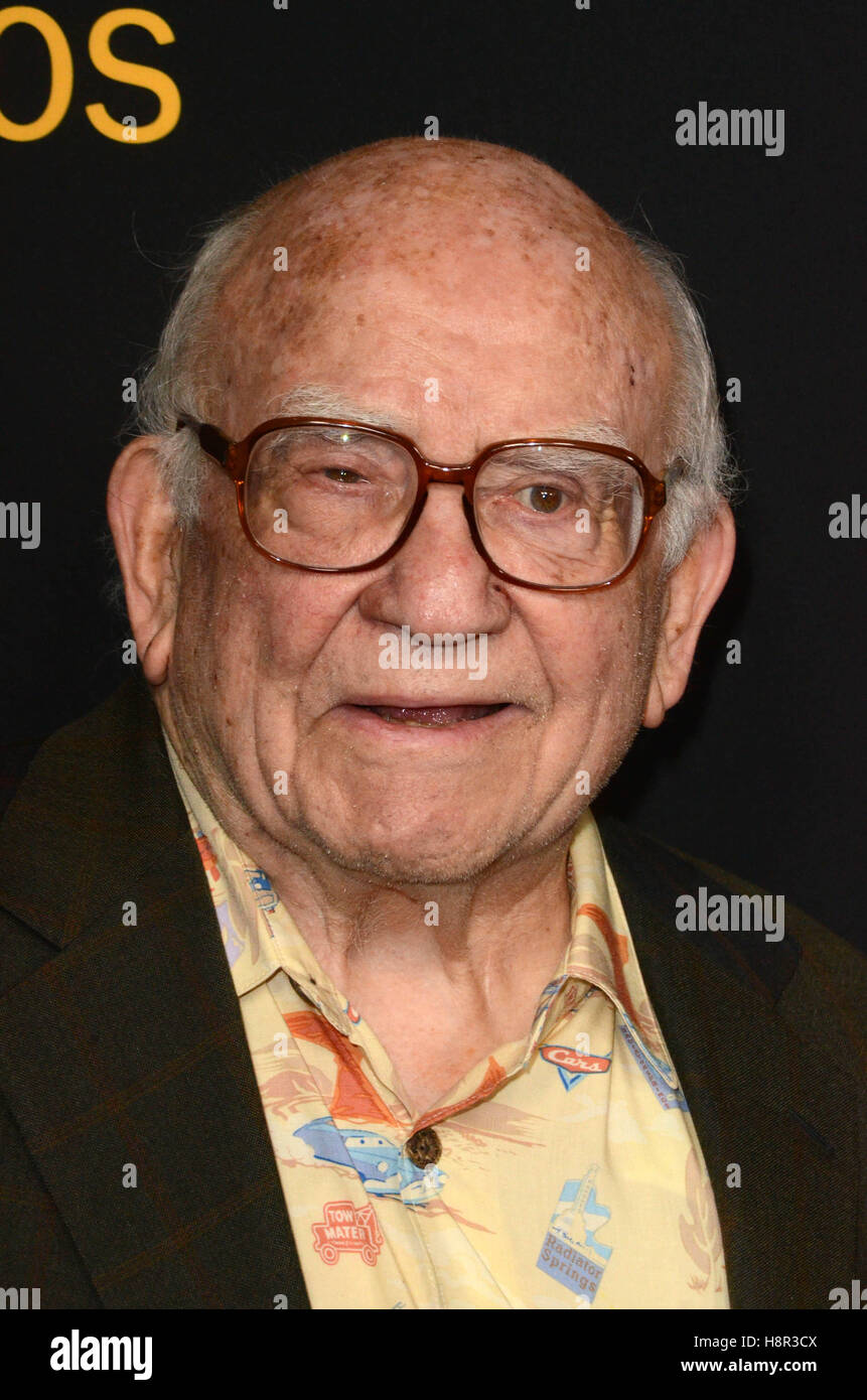 Beverly Hills, Ca. 14th Nov, 2016. Edward Asner at the premiere of ...