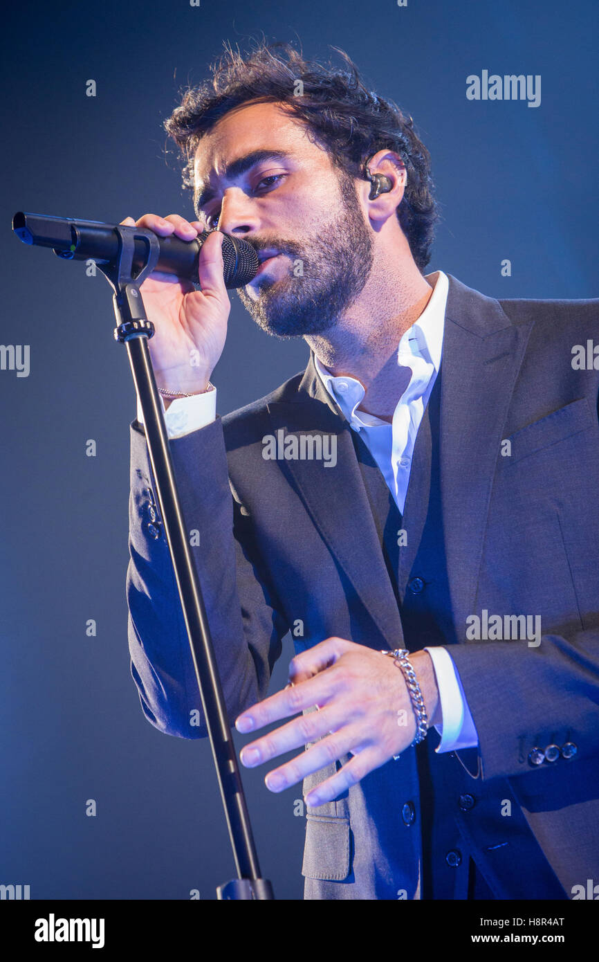 Lugano Switzerland. 14th November 2016. The Italian pop singer ...
