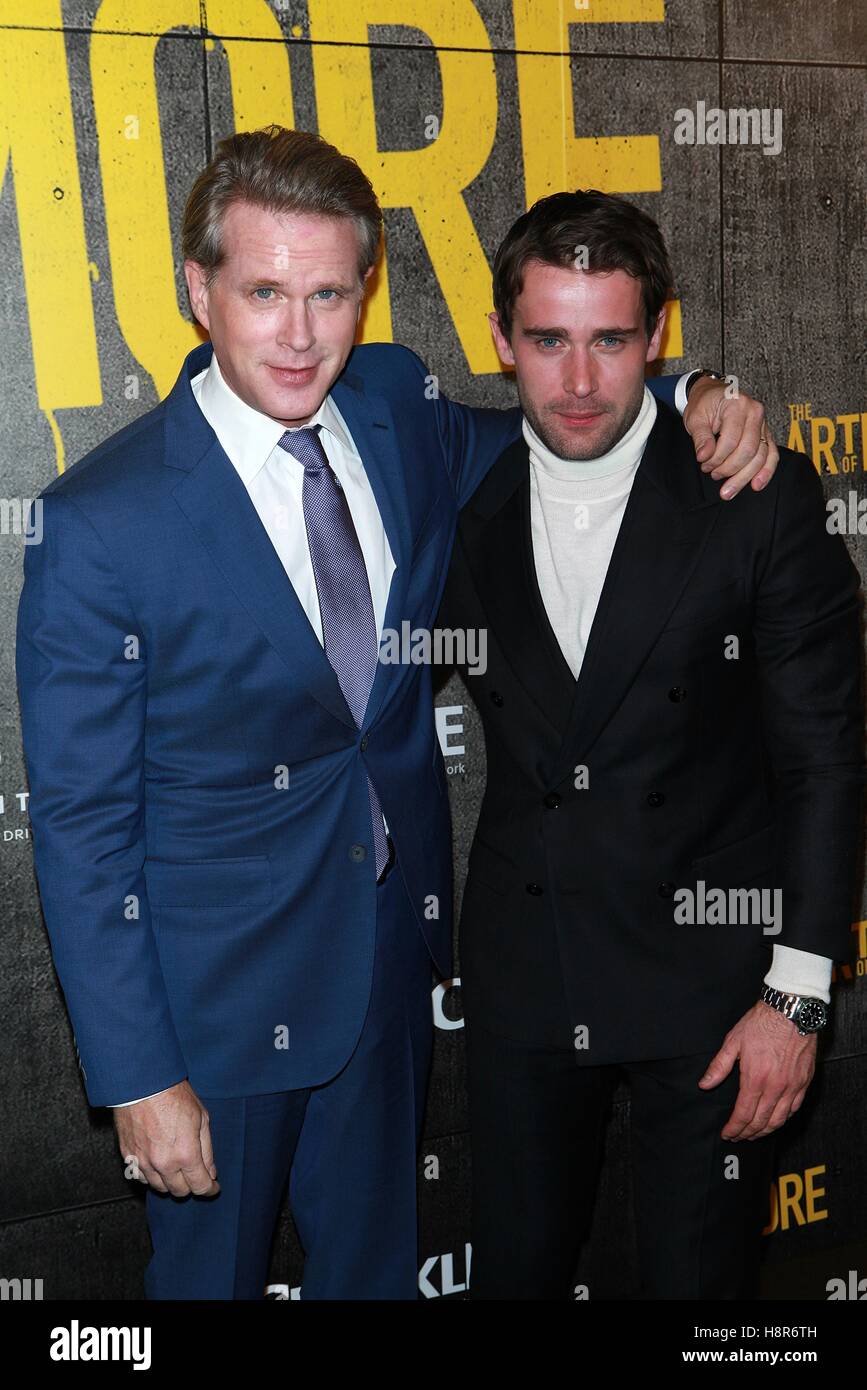 New York, USA. 15th Nov, 2016. Cary Elwes and Christian Cooke at "The ...