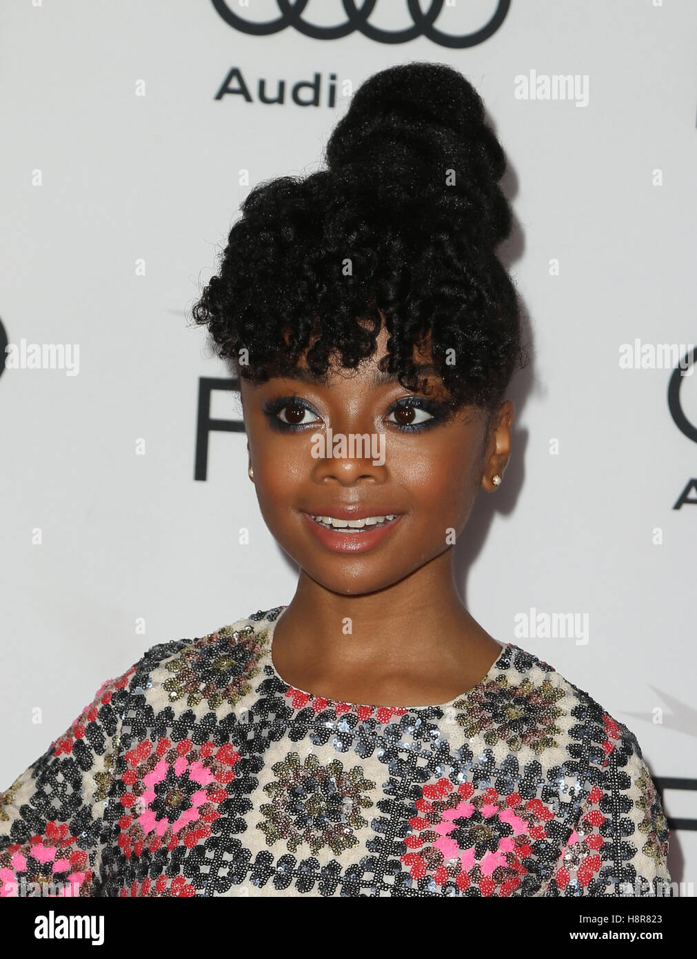 Hollywood, USA. 15th Nov, 2016. Skai Jackson, at Audi Celebrates La La ...