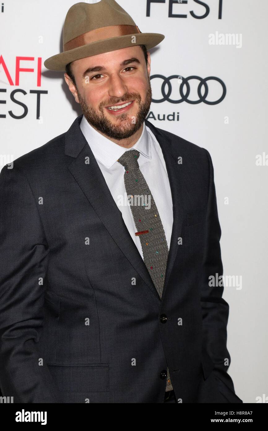 Los Angeles, CA, USA. 15th Nov, 2016. Jordan Horowitz at arrivals for ...