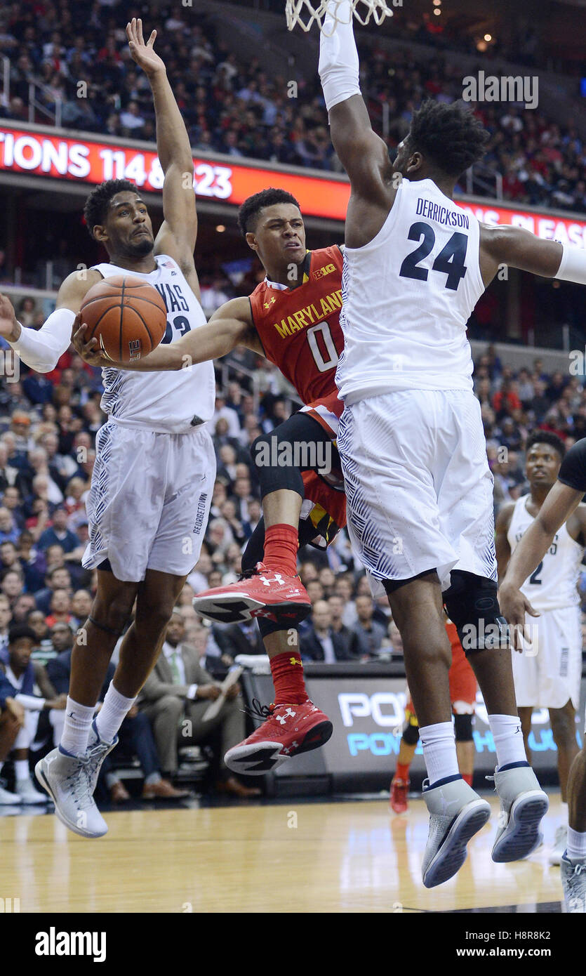 Washington, DC, USA. 15th Nov, 2016. 20161115 - Maryland guard ANTHONY ...