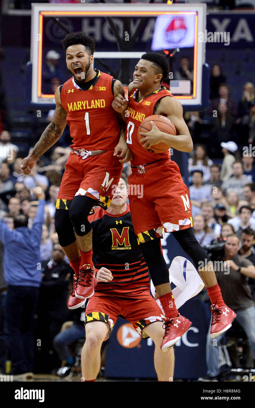 Washington, DC, USA. 15th Nov, 2016. 20161115 - Maryland guard JAYLEN ...