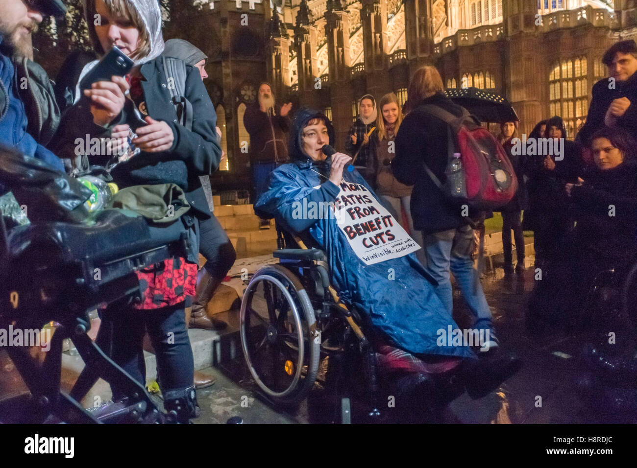 London, UK. 16th Nov, 2016. Disabled People Against Cuts and Black ...