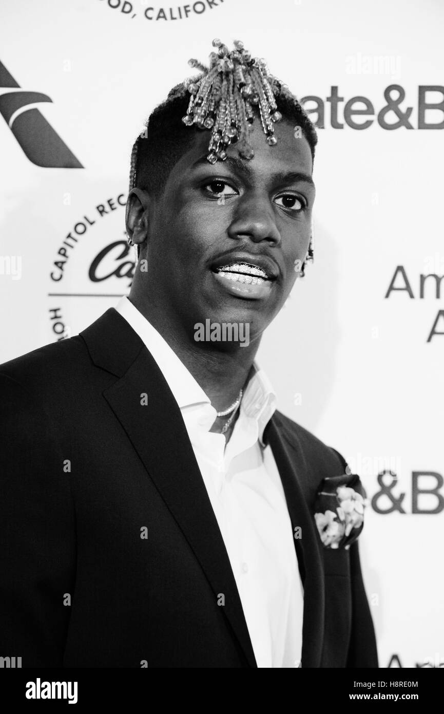 Los Angeles, USA. 15th November 2016.Rapper Lil Yachty attends ...