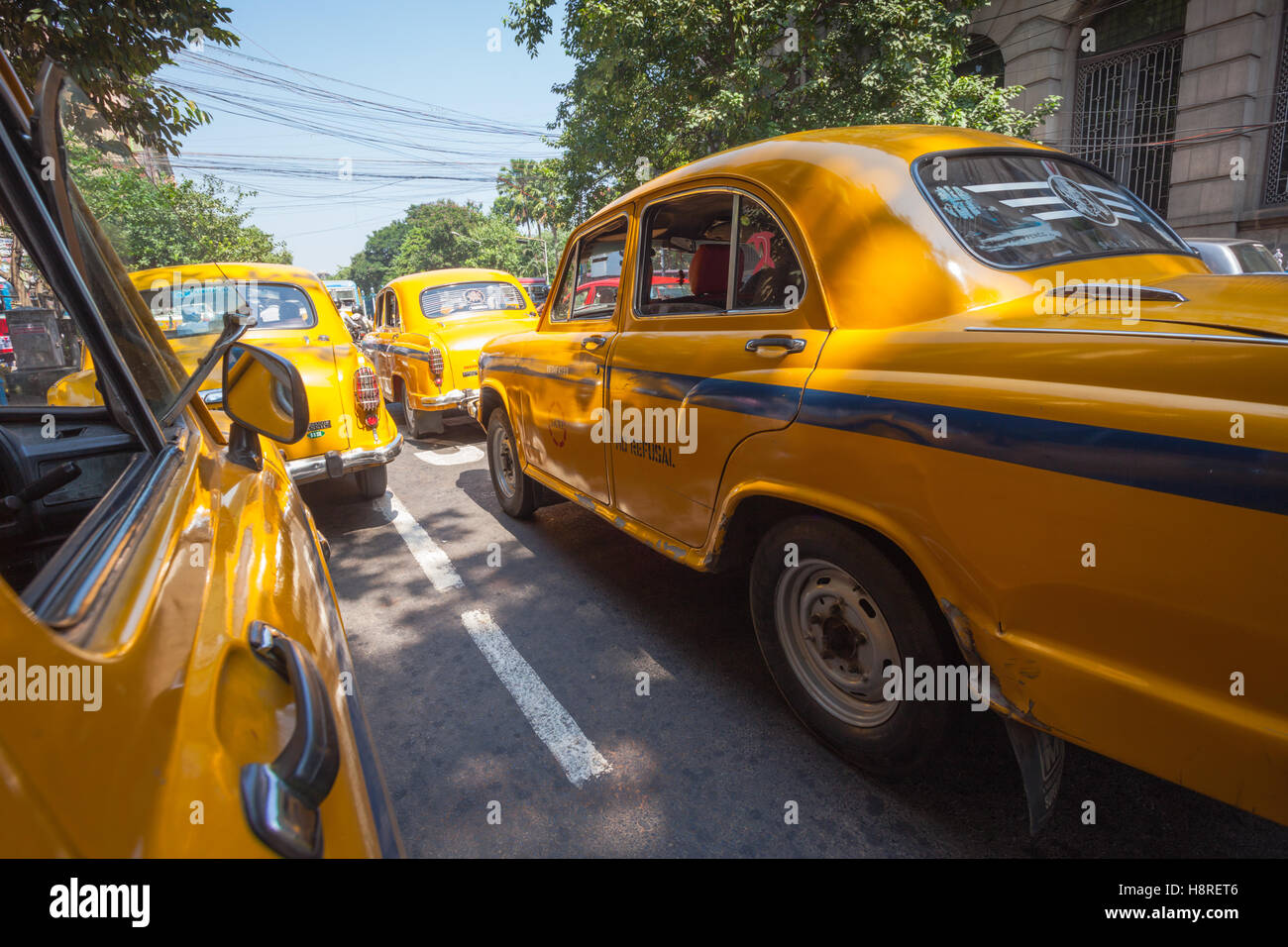 Old yellow taxi cab hi-res stock photography and images - Alamy
