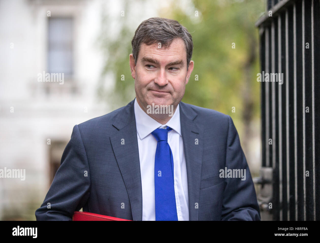 David Gauke,Chief Secretary to the Treasury,arrives at Downing Street ...