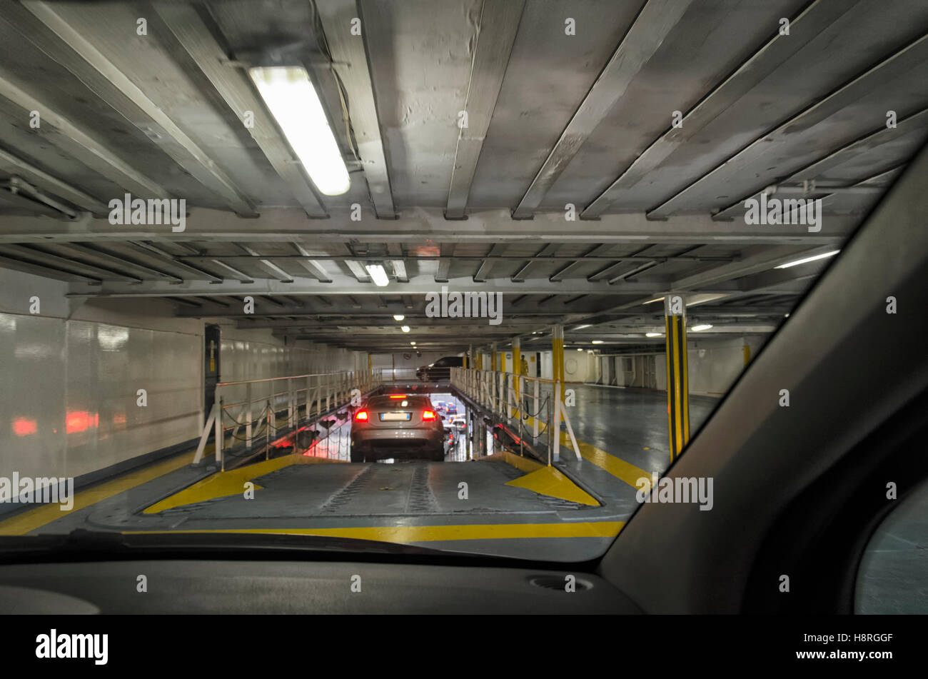 Vehicle exit ramp hi-res stock photography and images - Alamy