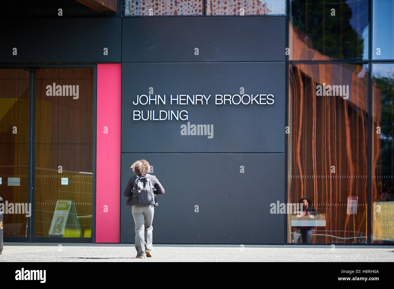 General view of the John Henry Brookes building at Oxford Brookes ...