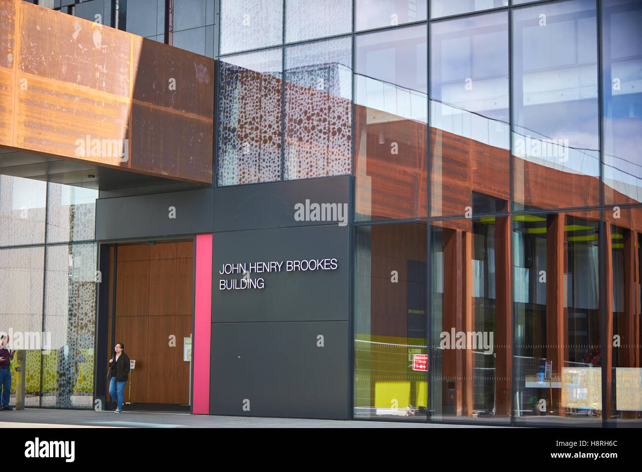 General view of the John Henry Brookes building at Oxford Brookes ...